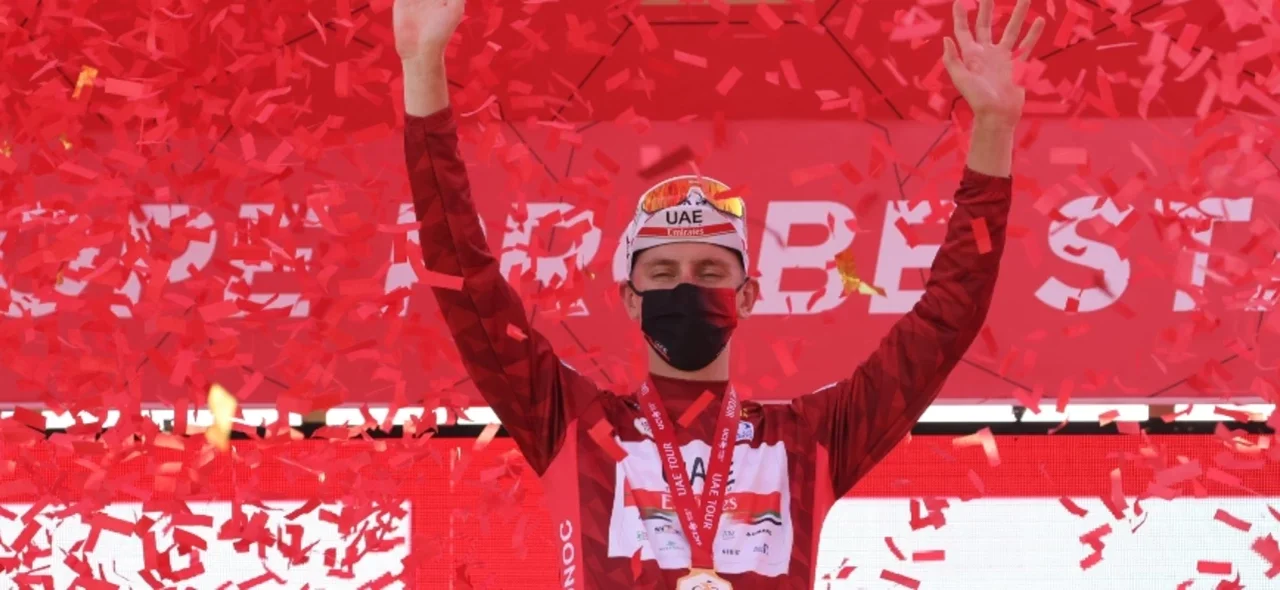 Tadej Pogacar se coronó campeón del Tour de los Emiratos Árabes Unidos