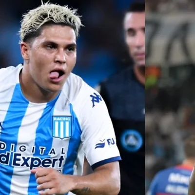 ¡Doble alegría! Racing le ganó a Tigre con goles de dos colombianos