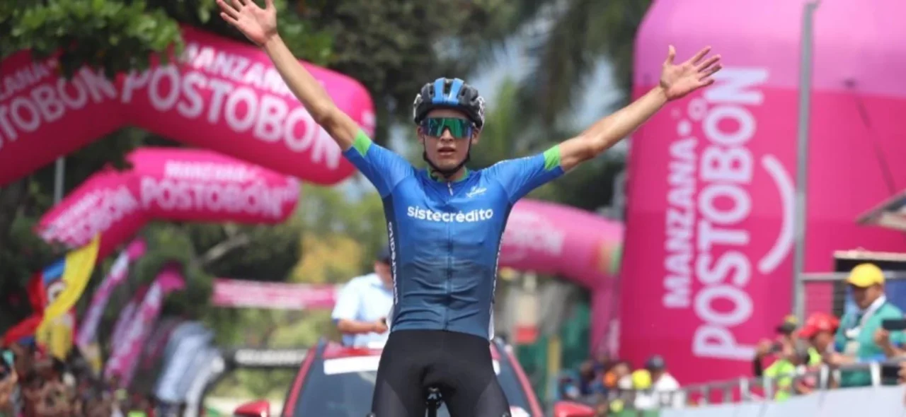Kevin Castillo logró el triunfo de la cuarta etapa del Clásico RCN