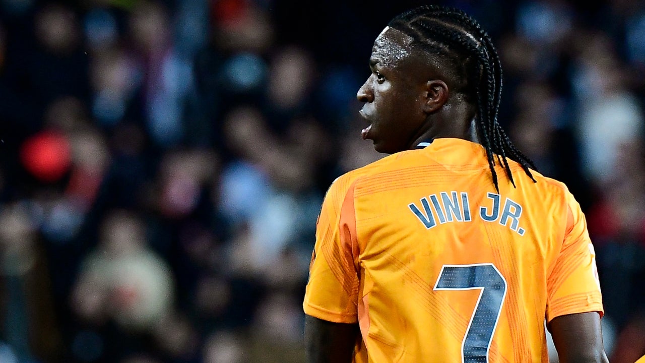 Vinícius protagonizó una expulsión en el Valencia vs. Real Madrid