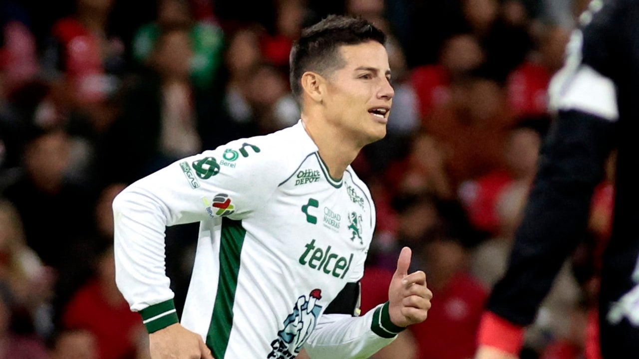 ¡Imparable! James Rodríguez vuelve a anotar con León