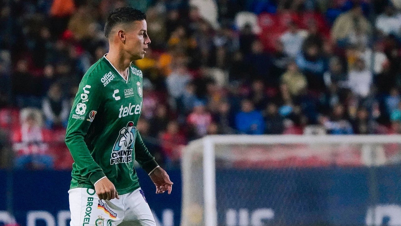 James Rodríguez brilla con estas cifras en su primer mes en León