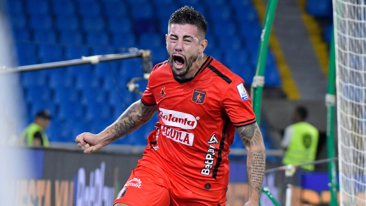 Holgado marcó gol con América, pero salió lesionado en Sudamericana