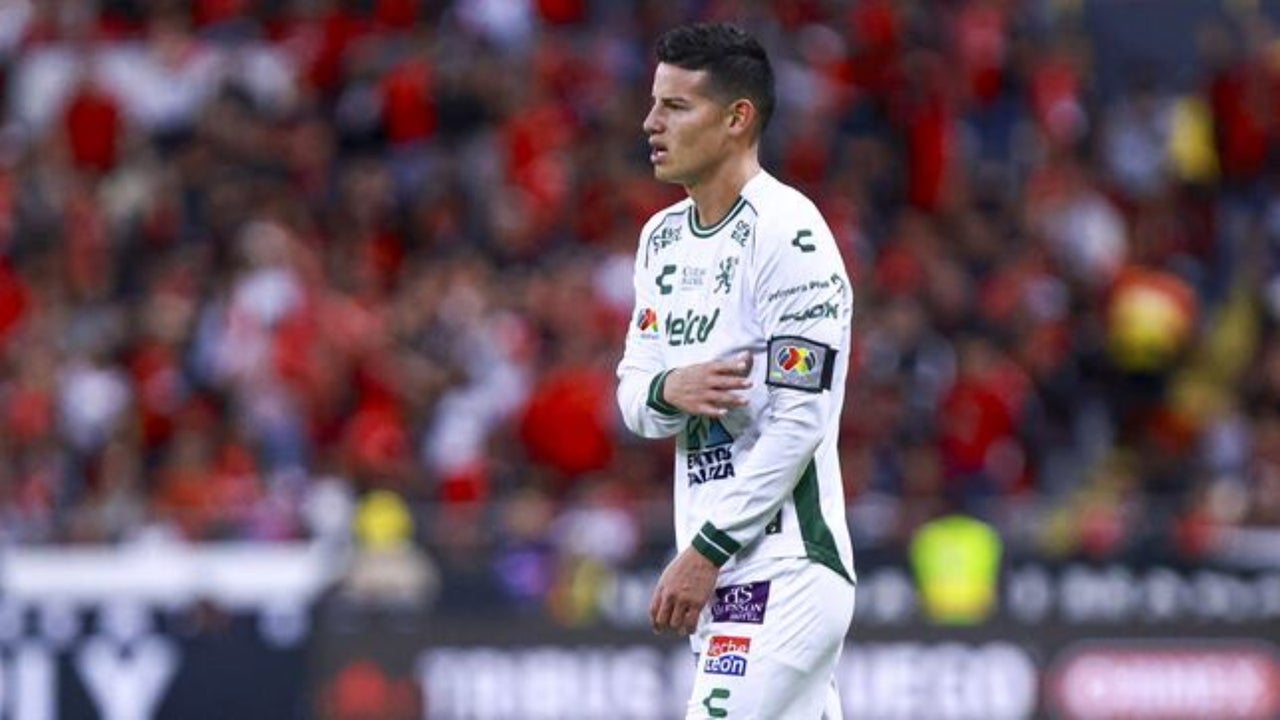 James Rodríguez encendió las alarmas en León
