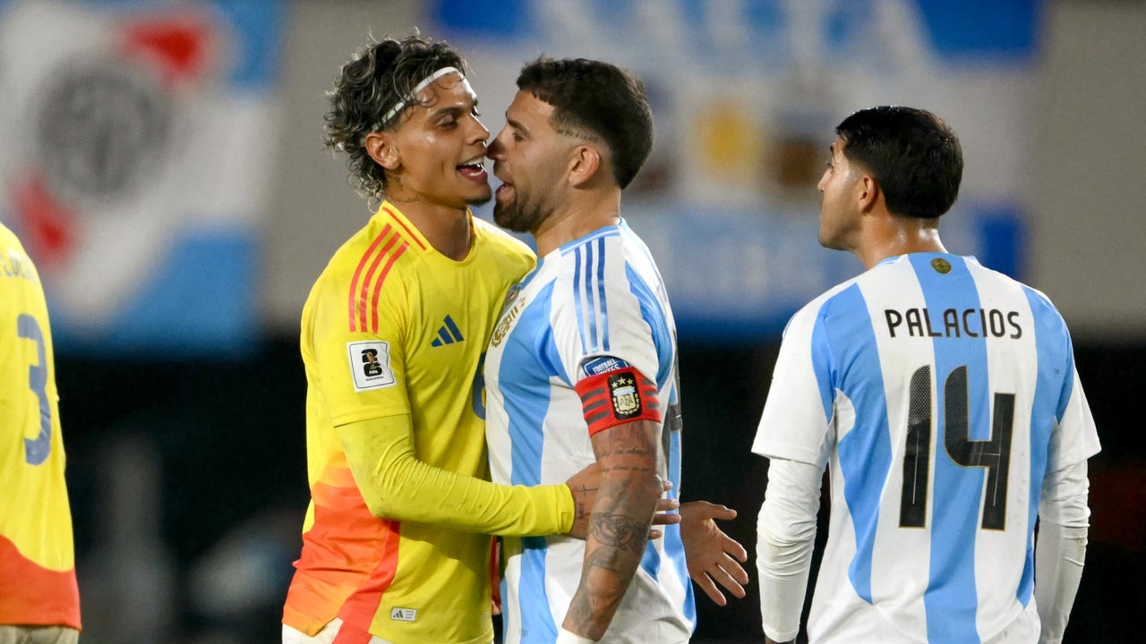 Ríos vs. Otamendi: fuerte cruce tras el Argentina 1-1 Colombia