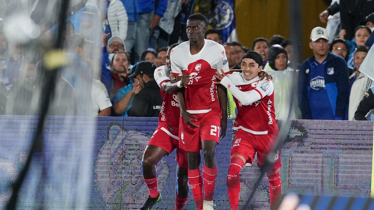 Santa Fe venció a Millonarios y es finalista de la Liga BetPlay
