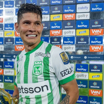 La imagen de Jorman Campuzano que preocupó a los hinchas de Nacional
