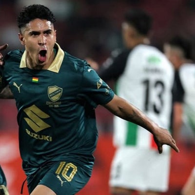 Daniel Cataño marcó su primer gol con Bolívar en la Sudamericana