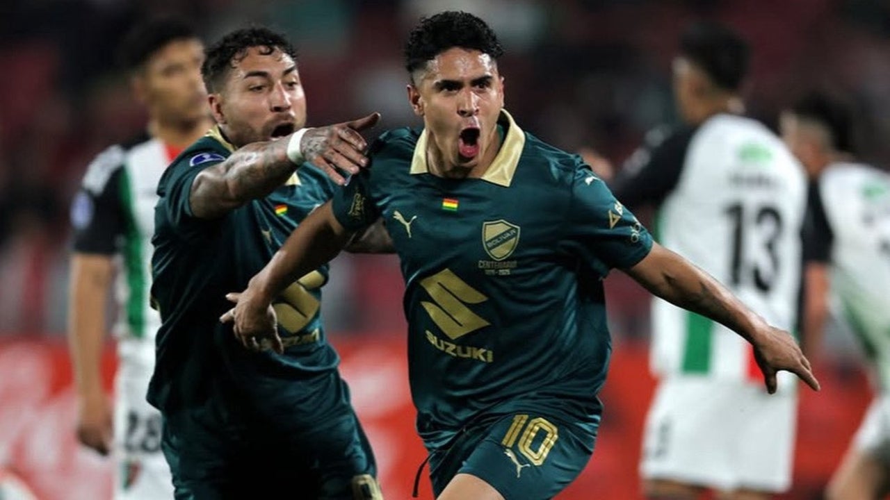 Daniel Cataño marcó su primer gol con Bolívar en la Sudamericana