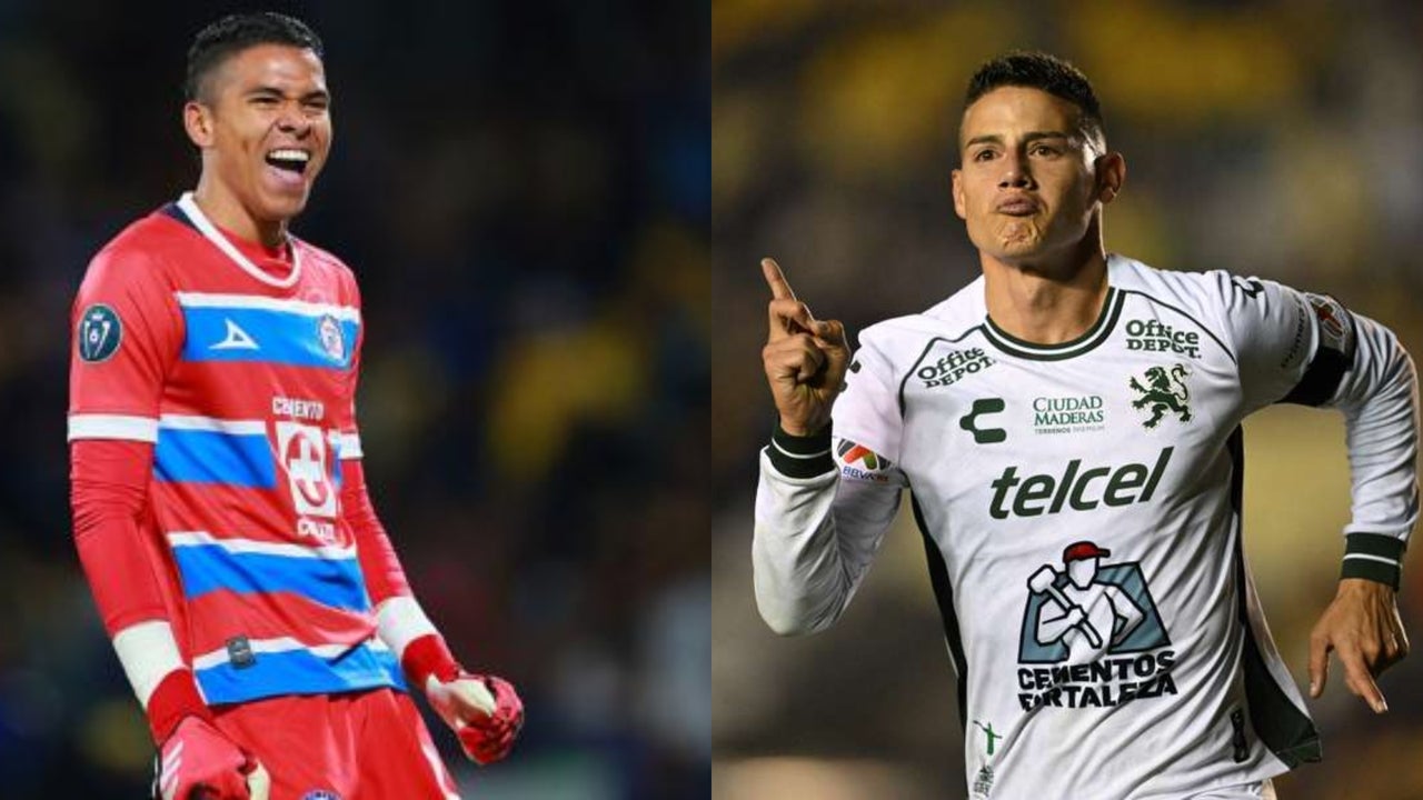 Kevin Mier se luce con una gran atajada a James Rodríguez en la liga MX