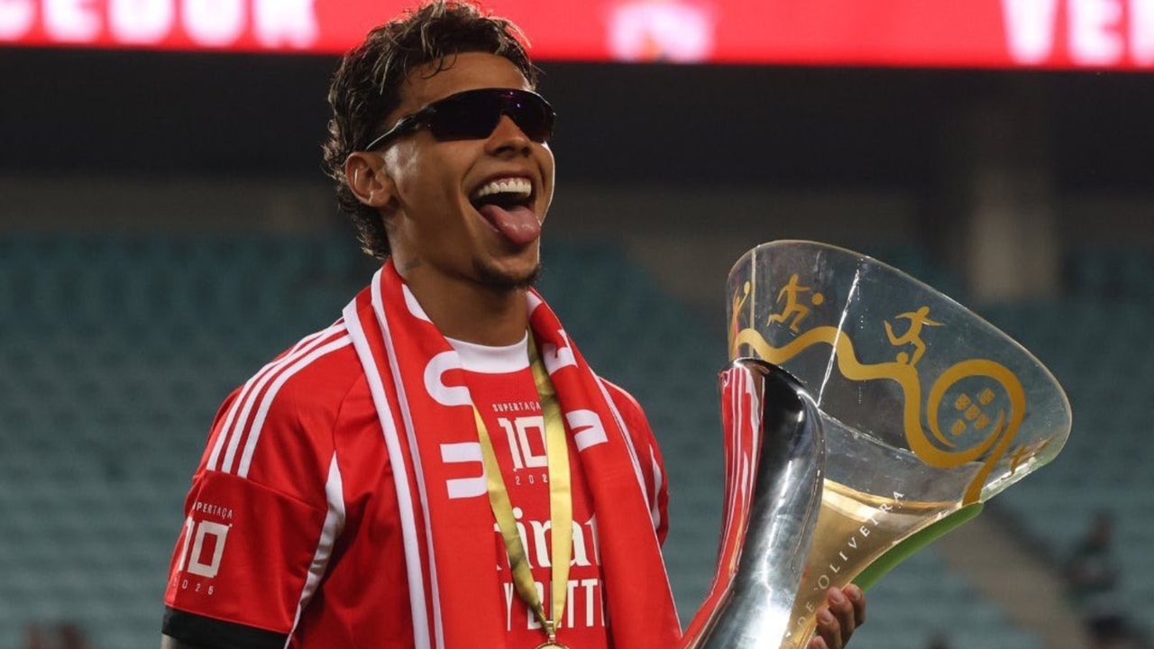 Richard Ríos ganó su primer título con Benfica en Portugal