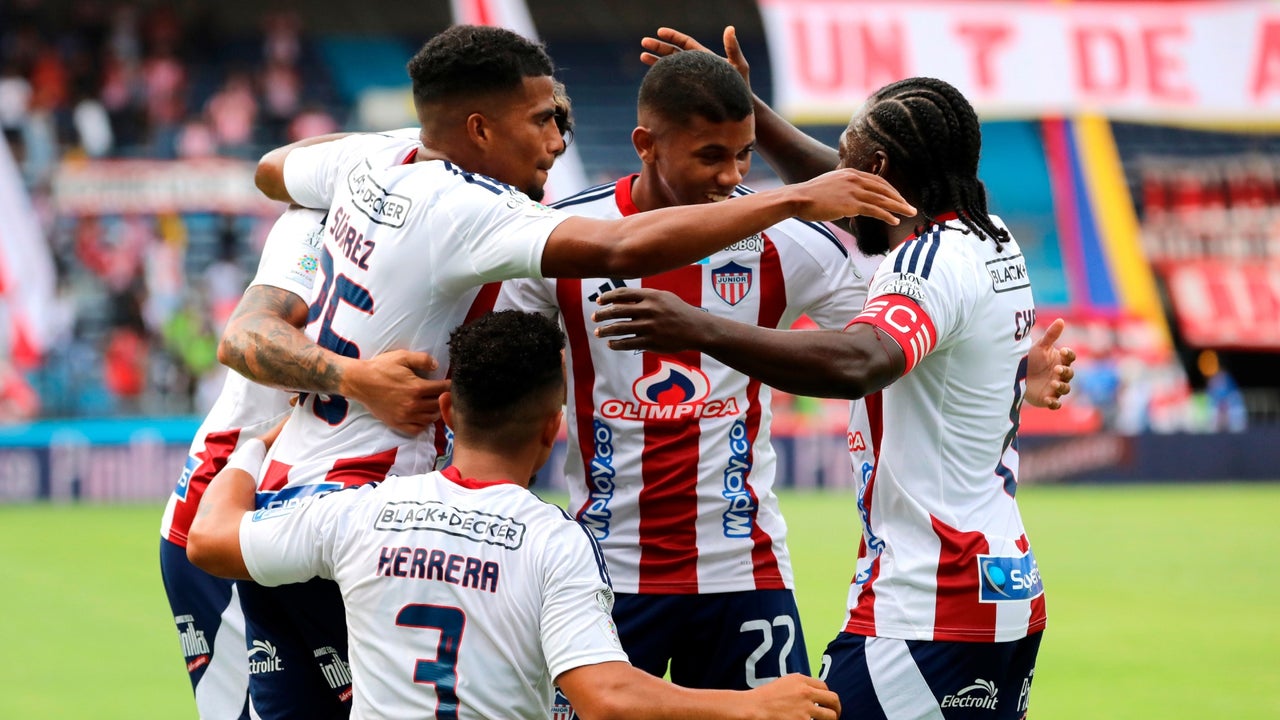 Junior venció a Boyacá Chicó y es líder de la Liga BetPlay