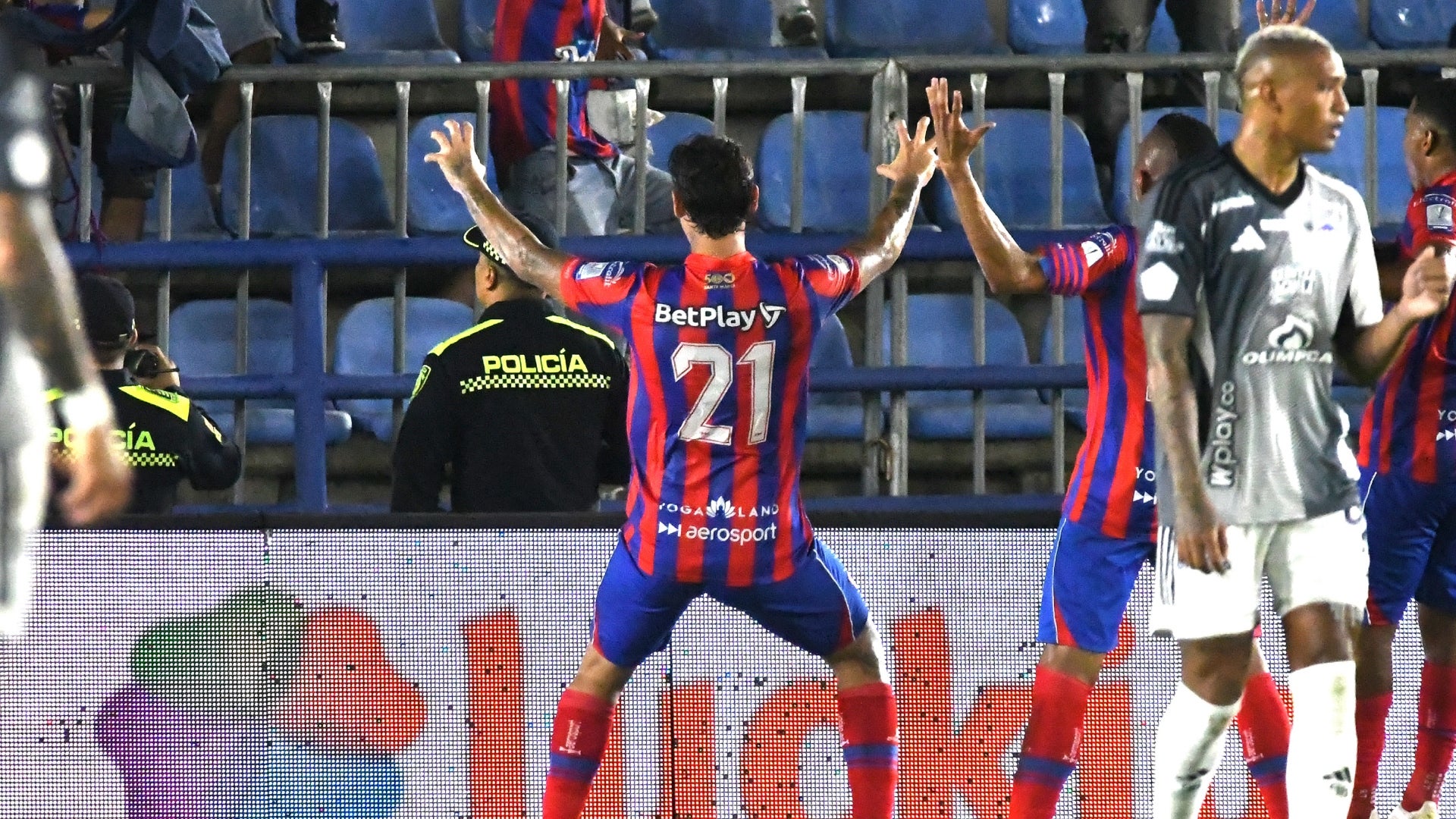 Atlético Bucaramanga vs América de Cali En Vivo - Octavos de Final - Ida Copa Colombia 2025 ...