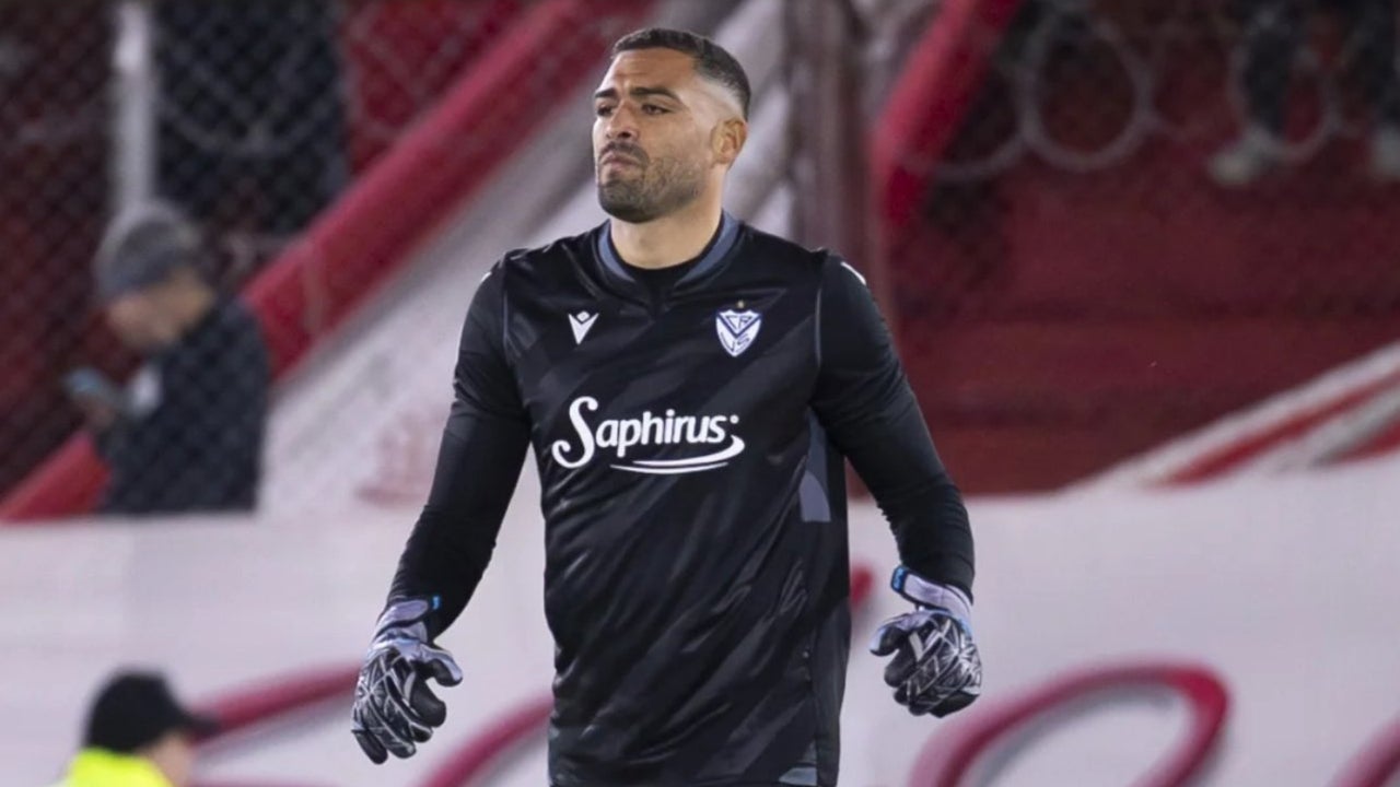 Álvaro Montero debutó oficialmente en Argentina con Vélez