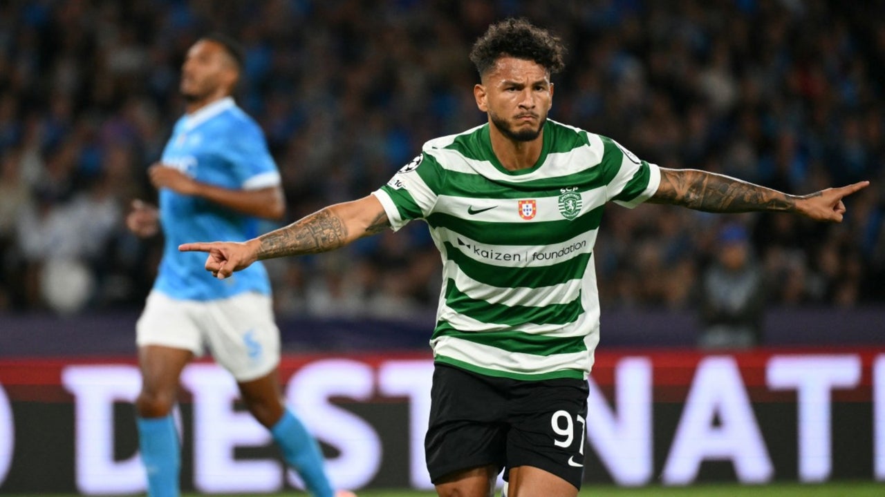 Luis Suárez marcó su primer gol en Champions League con Sporting