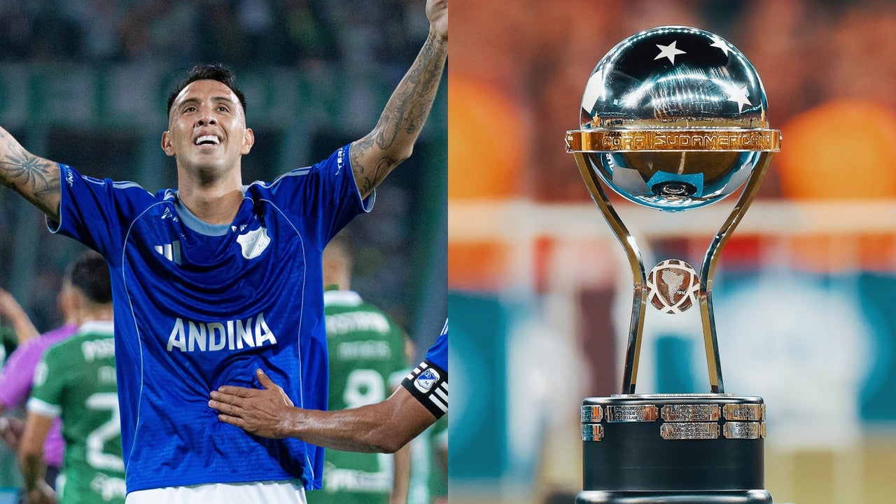 Este será el bombo de Millonarios en la Copa Sudamericana 2026